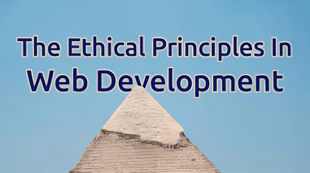 Ethical impacts of web development need to know